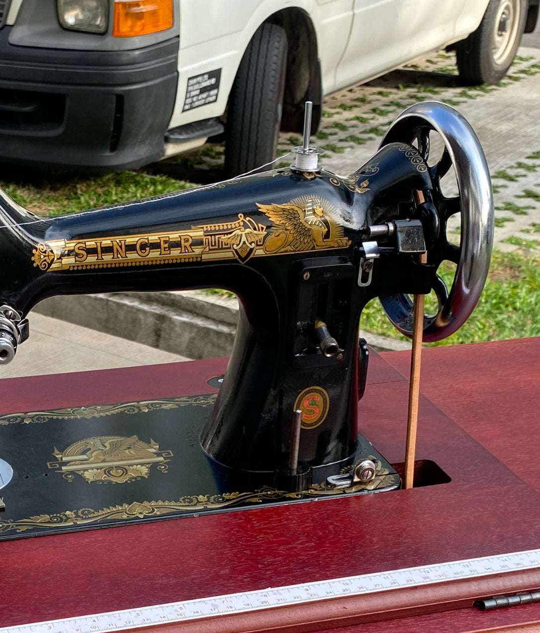 Traditional Singer Treadle Restoration — Ban Soon Sewing Machine Pte Ltd