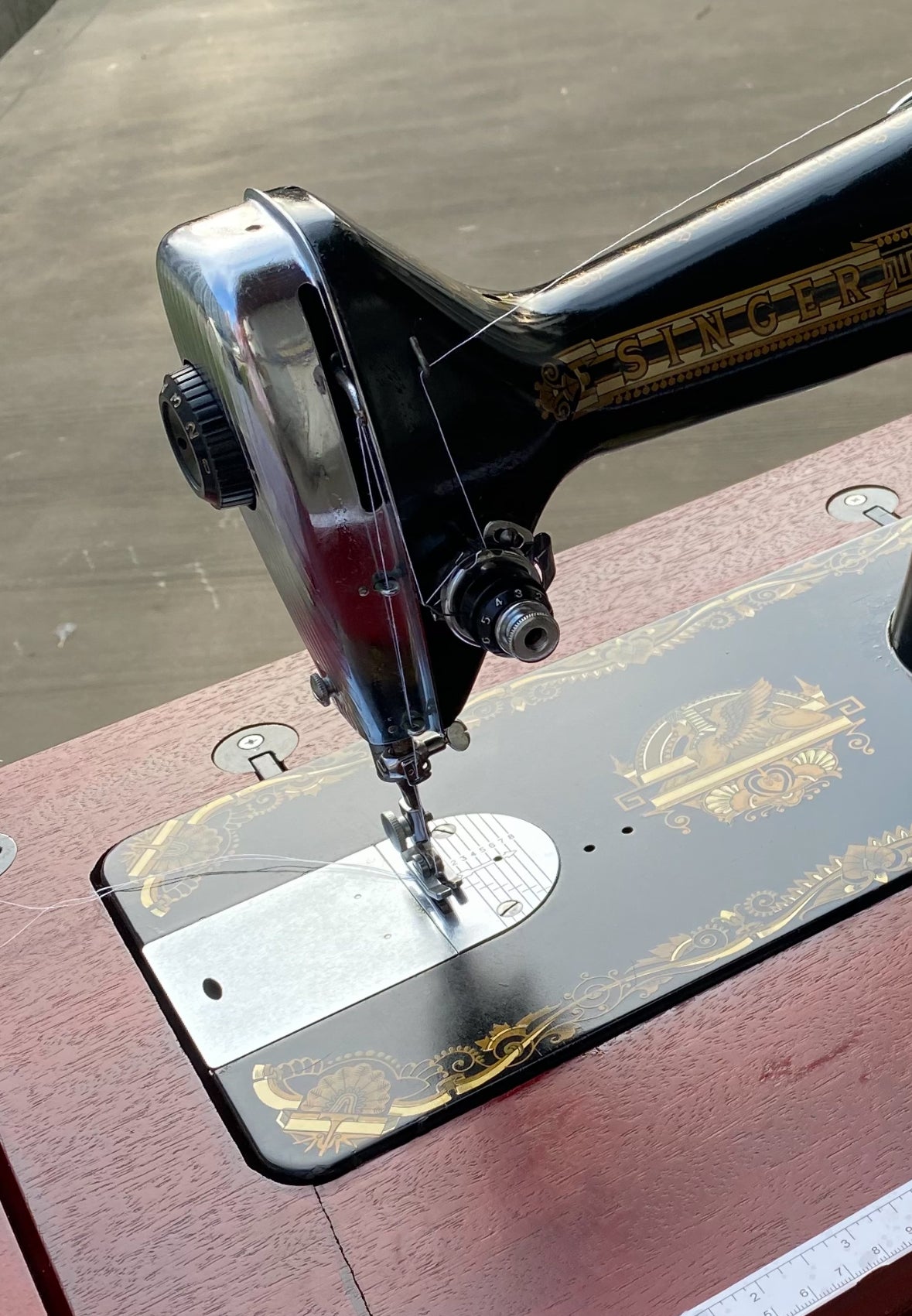 Traditional Singer Treadle Restoration — Ban Soon Sewing Machine Pte Ltd