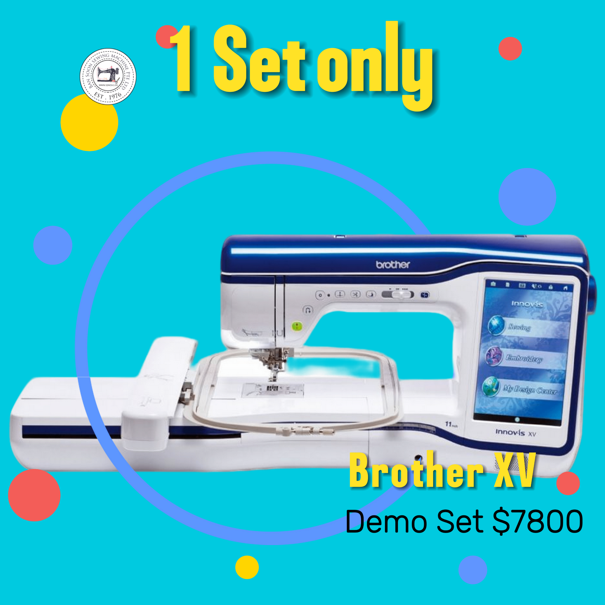 Clearance Demo Set Brother XV - Brother High-end Home Sewing Machine ...