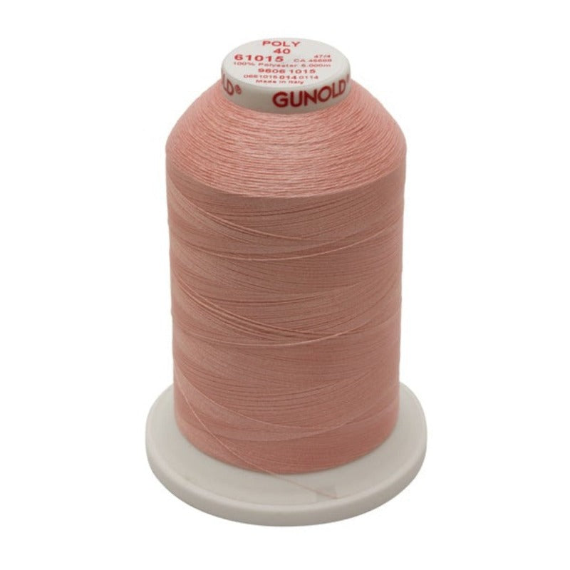 Gunold Embroidery Thread - POLY 40 - 5000m - 61015 - Medium Peach — Ban ...