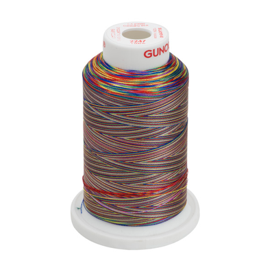 Gunold Embroidery Thread Sulky 40 - 1000m - 2247 Ombre (Multi) Colour ...