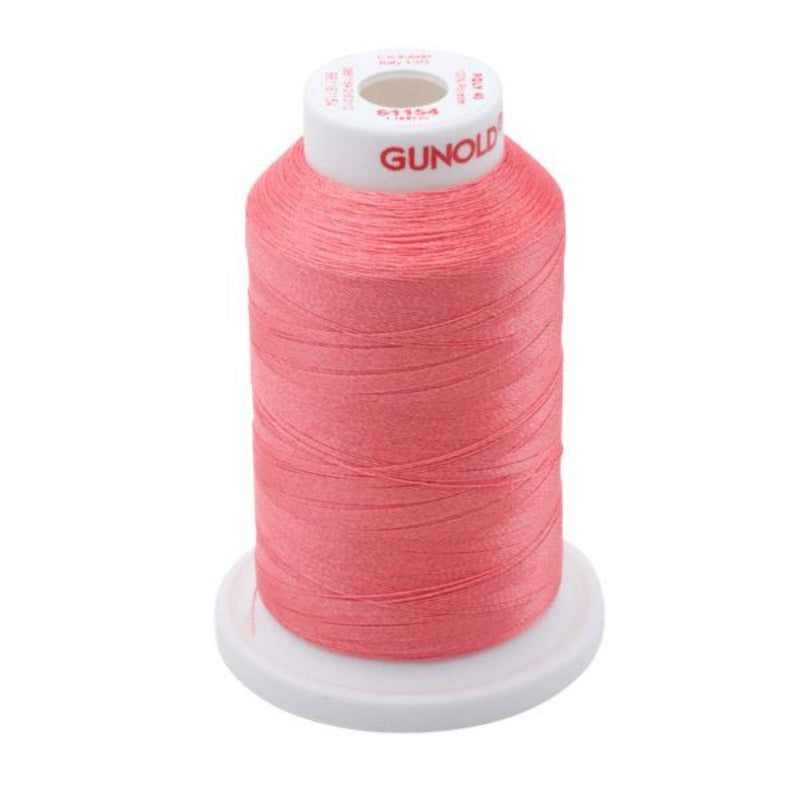 Gunold Embroidery Thread - POLY 40 - 1000m - 61154 - Coral — Ban Soon ...