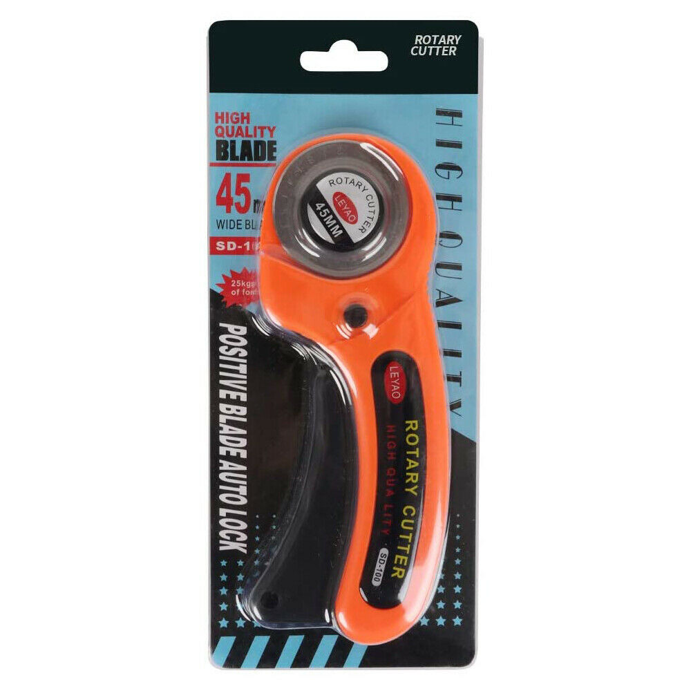 Rotary Cutter SD100 45mm - Leyao 45mm Rotary Cutter Knife Quilters ...
