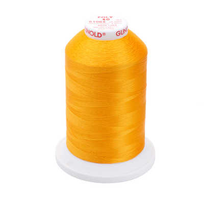 Gunold Embroidery Thread - POLY 40 - 5000m - 61065 - Orange Yellow ...
