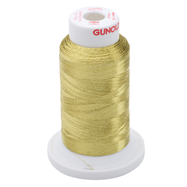 Gunold Embroidery Thread - METY 5/2 - 1000 - 7004 -Dk Gold — Ban Soon ...