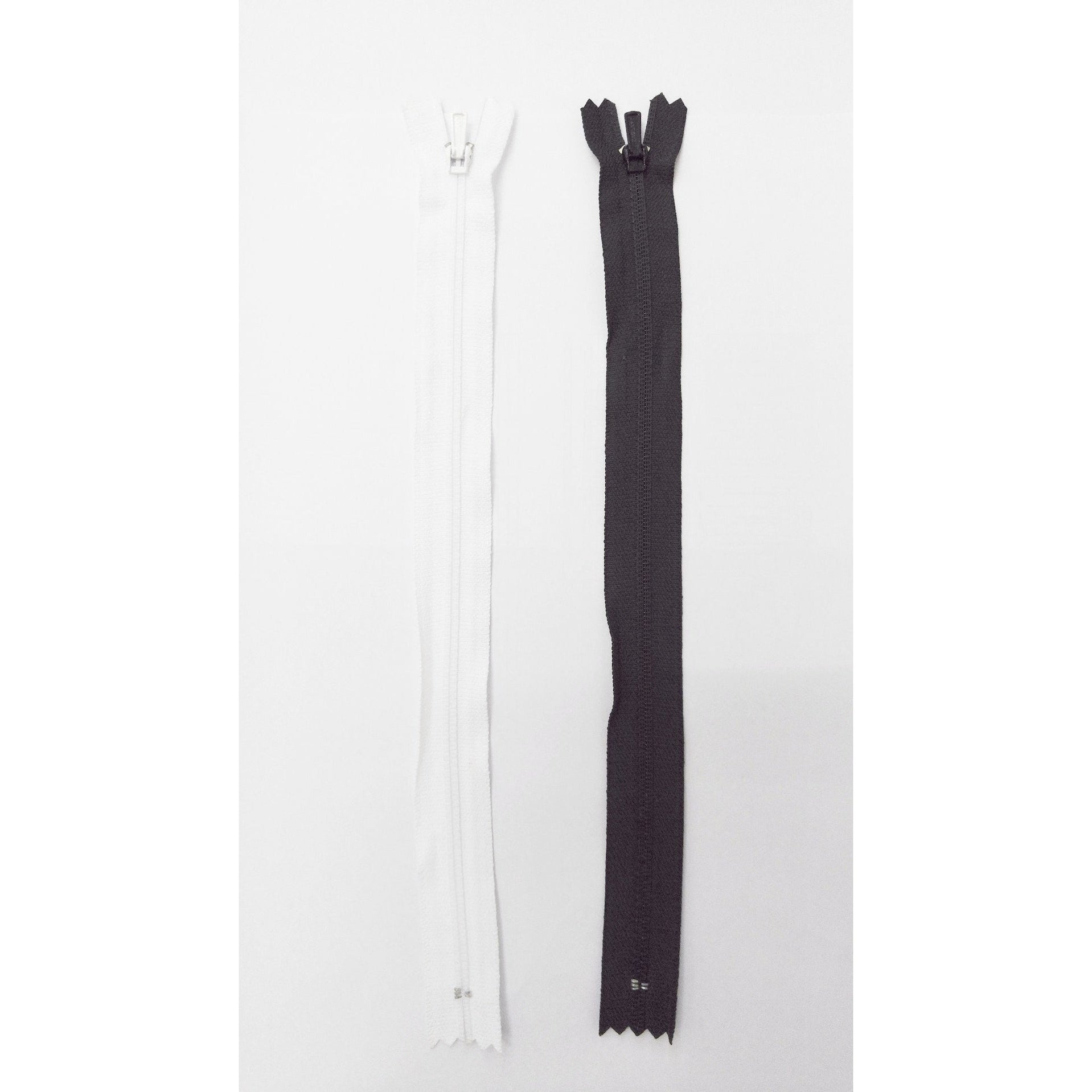 Normal Zipper (Black/White) Brand YKK | Zip — Ban Soon Sewing Machine ...