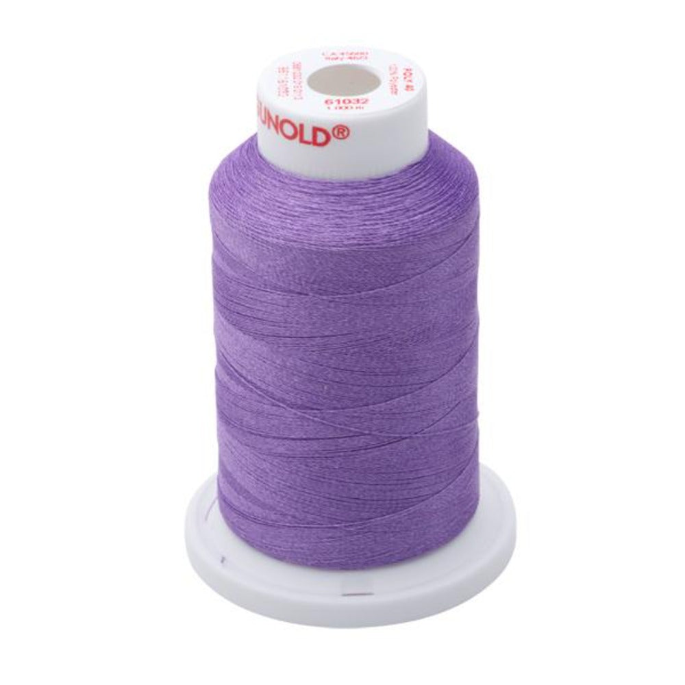 Gunold Embroidery Thread - POLY 40 - 1000m - 61032 - Med. Purple — Ban ...