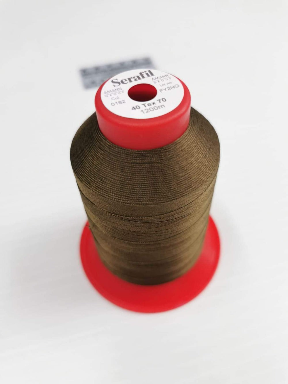 Serafil #20 Tex135 Thread – 600m, Brown (Col. 0182) — Ban Soon Sewing ...