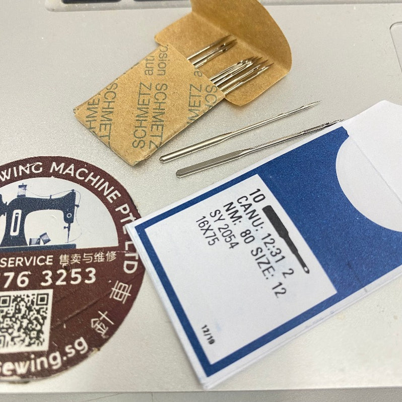 Schmetz SY 2054 / 16x75 Overlock Needles for Serger | Precision Sewing — Ban Soon Sewing Machine ...