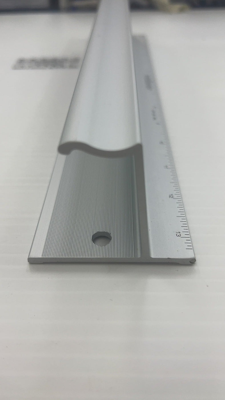 ALUMINUM CUTTING RULER "13.5"inch(345mm) — Ban Soon Sewing Machine Pte Ltd
