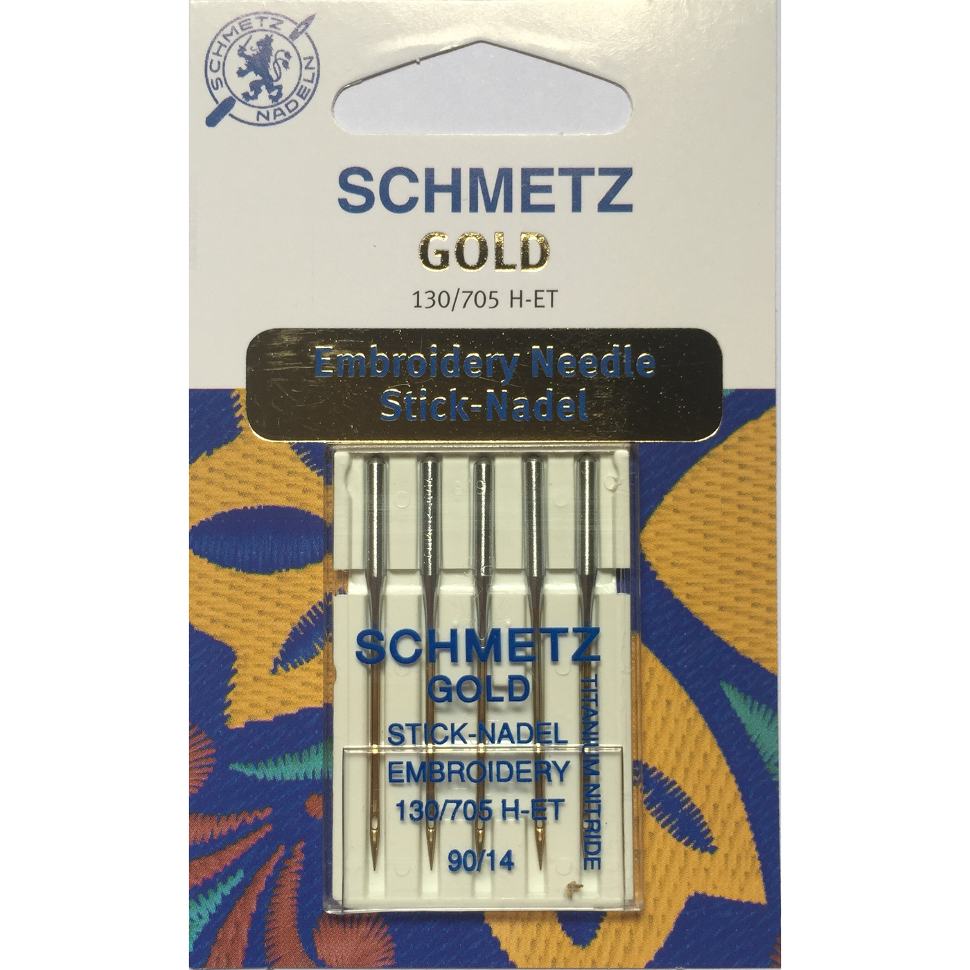 Schmetz Gold Embroidery Needles [Recommended for Embroidery] — Ban Soon ...