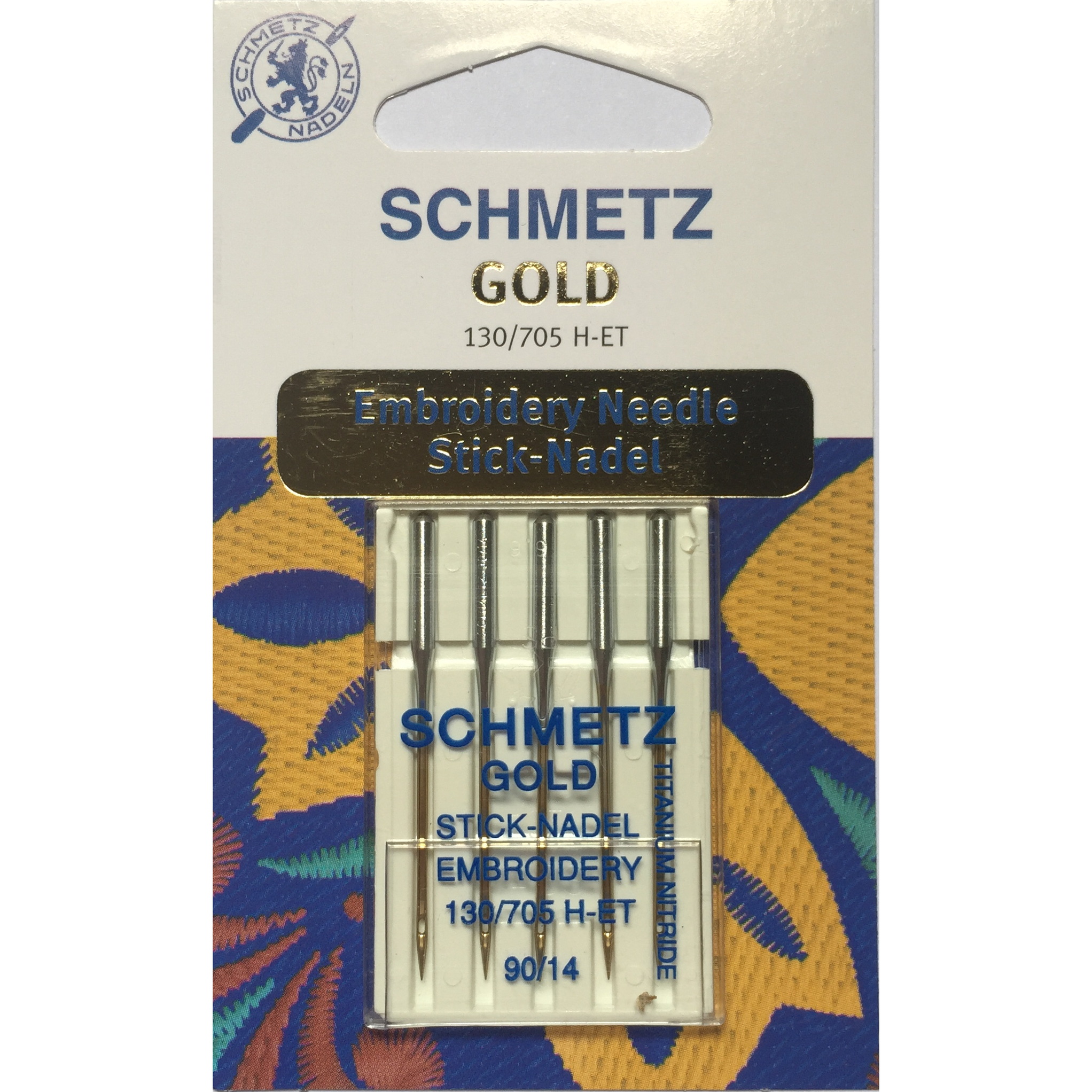 Schmetz Gold Embroidery Needles [Recommended for Embroidery] — Ban Soon ...