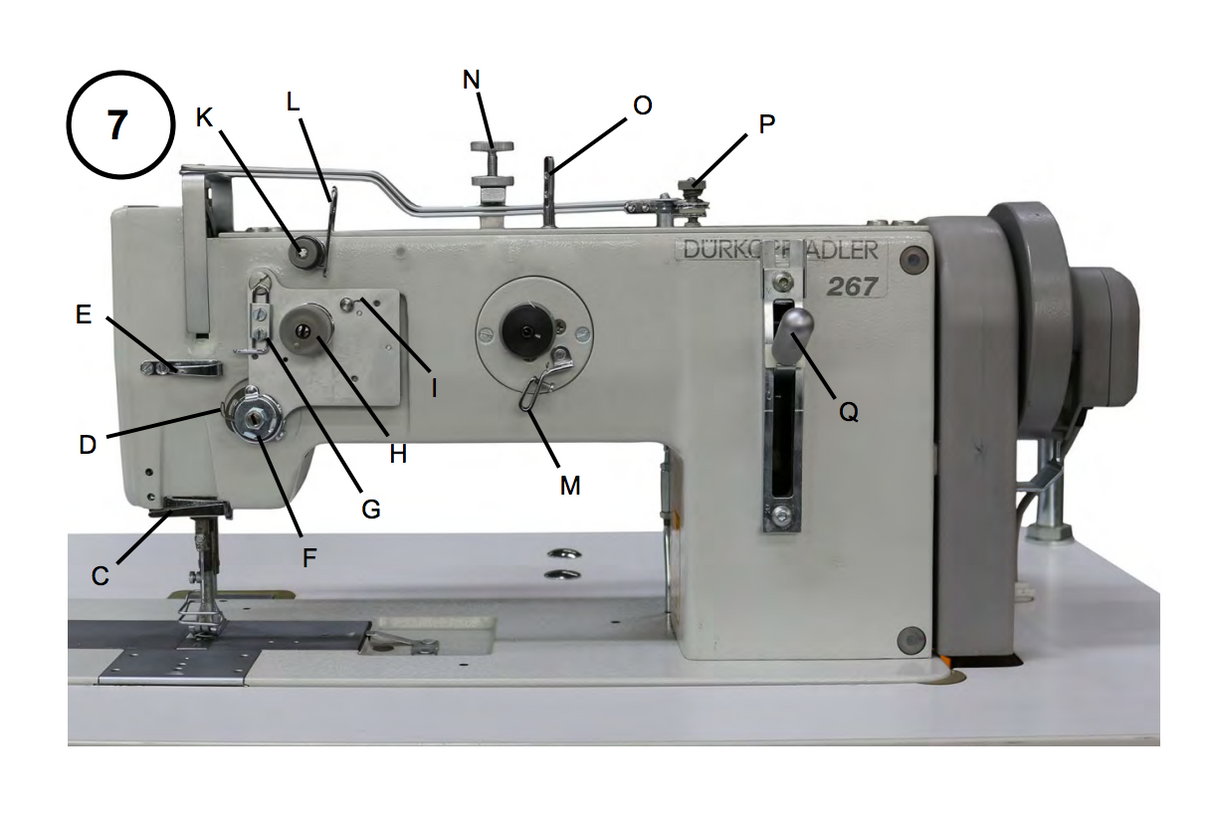 Durkopp Adler 267 — Ban Soon Sewing Machine Pte Ltd