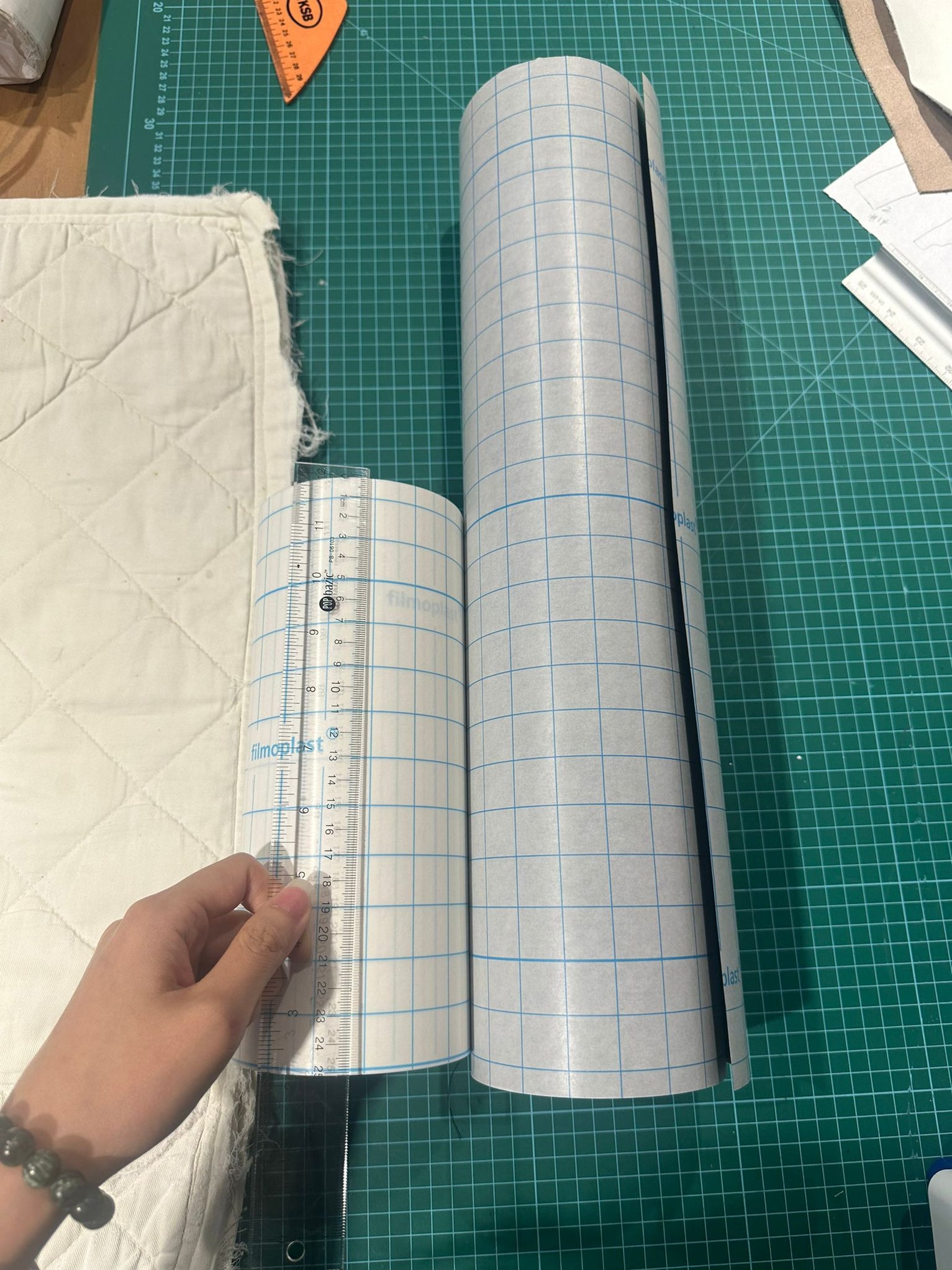 Stabilizer Easy Paste (Blue) Gunold Embroidery Backing Filmoplast Exce ...