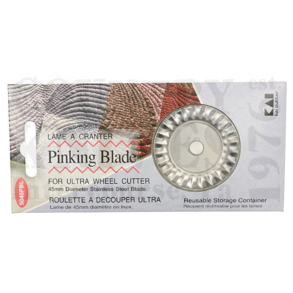 KAI 5045PBL Rotary Pinking Blade (45MM) — Ban Soon Sewing Machine Pte Ltd