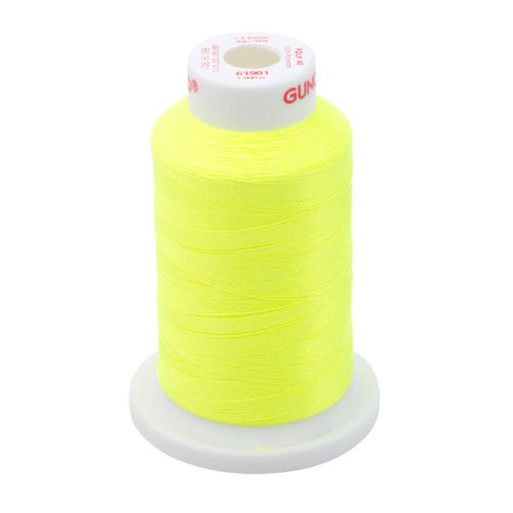 Gunold Embroidery Thread - POLY 40 - 1000m - 61901 - Light Lime Neon ...
