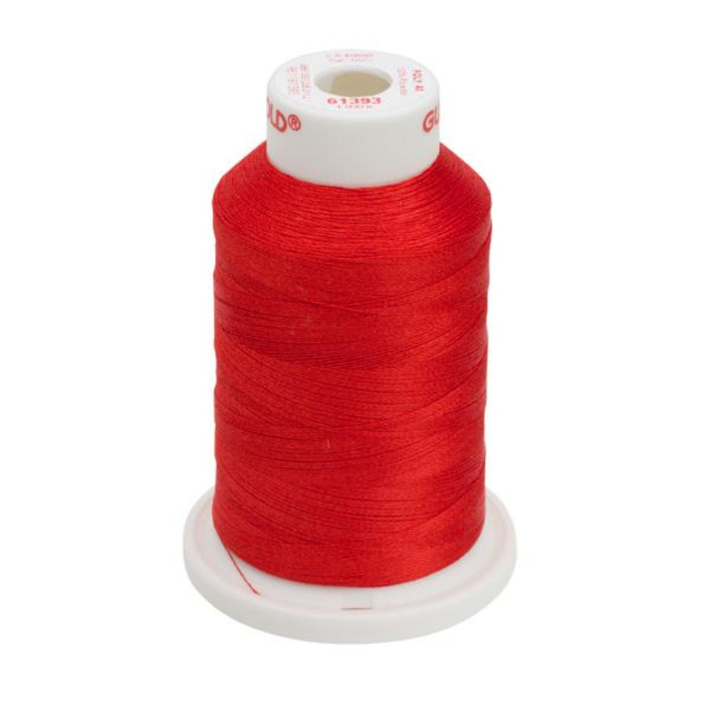 Gunold Embroidery Thread - POLY 40 - 1000m - 61393 - Red — Ban Soon ...