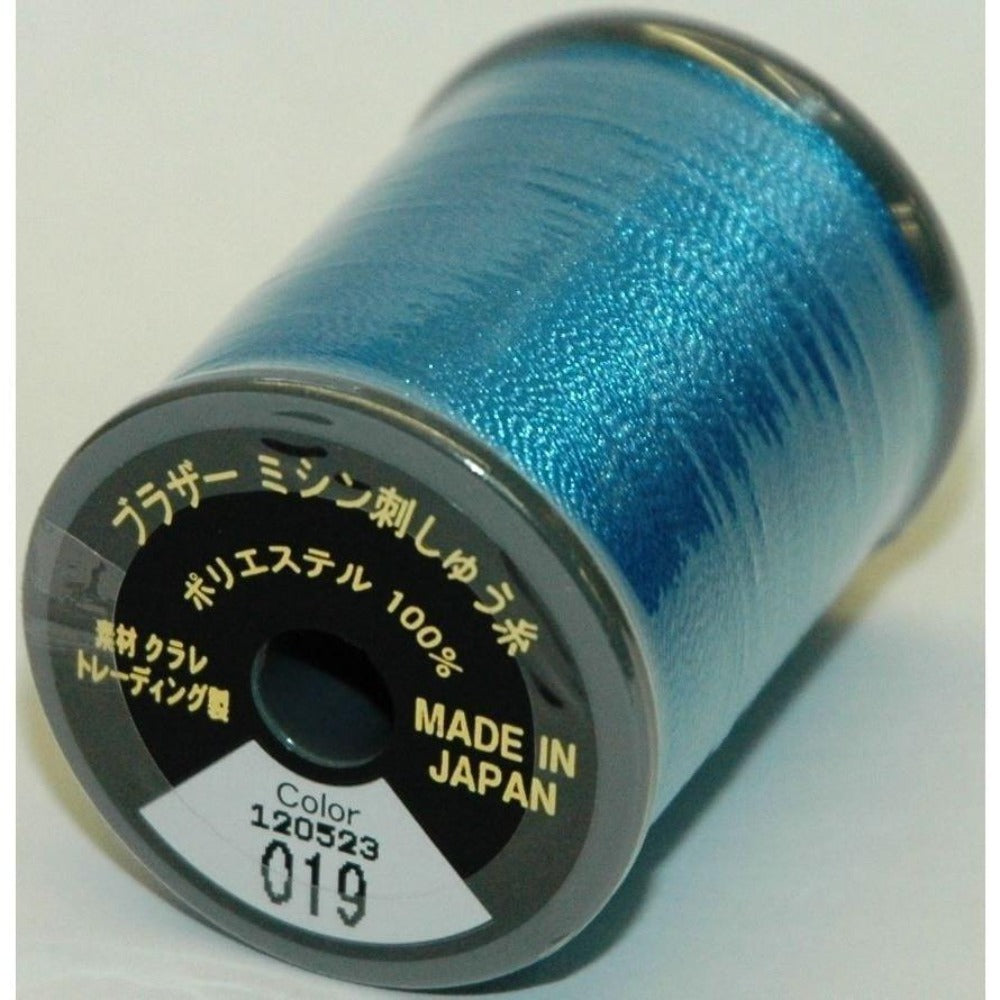 Col. 019 Brother Embroidery Threads - Sky Blue — Ban Soon Sewing ...