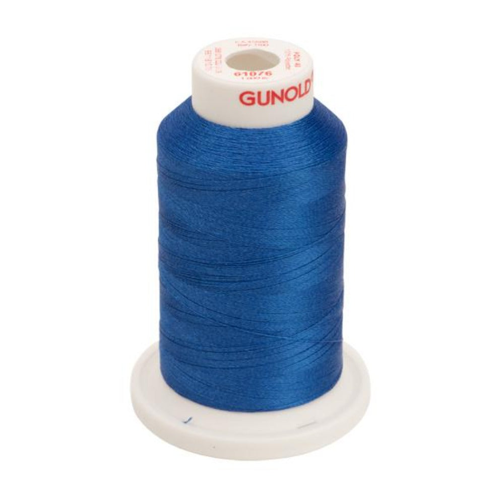 Gunold Embroidery Thread - POLY 40 - 1000m - 61076 - Royal Blue — Ban ...