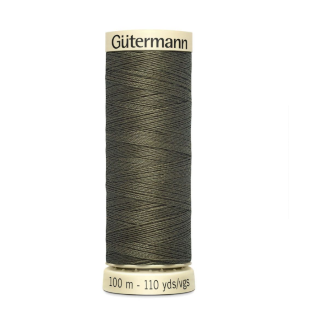 Gutermann Premium Quality 100% Sew-All Sewing Threads -Olive Green 676 ...